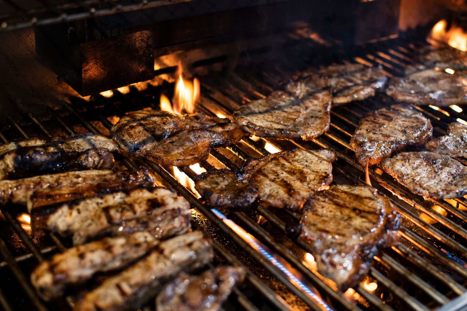 Texas Style BBQ Grilled Boneless Pork Chops Recipe - Wellborn 2R Ranch ...